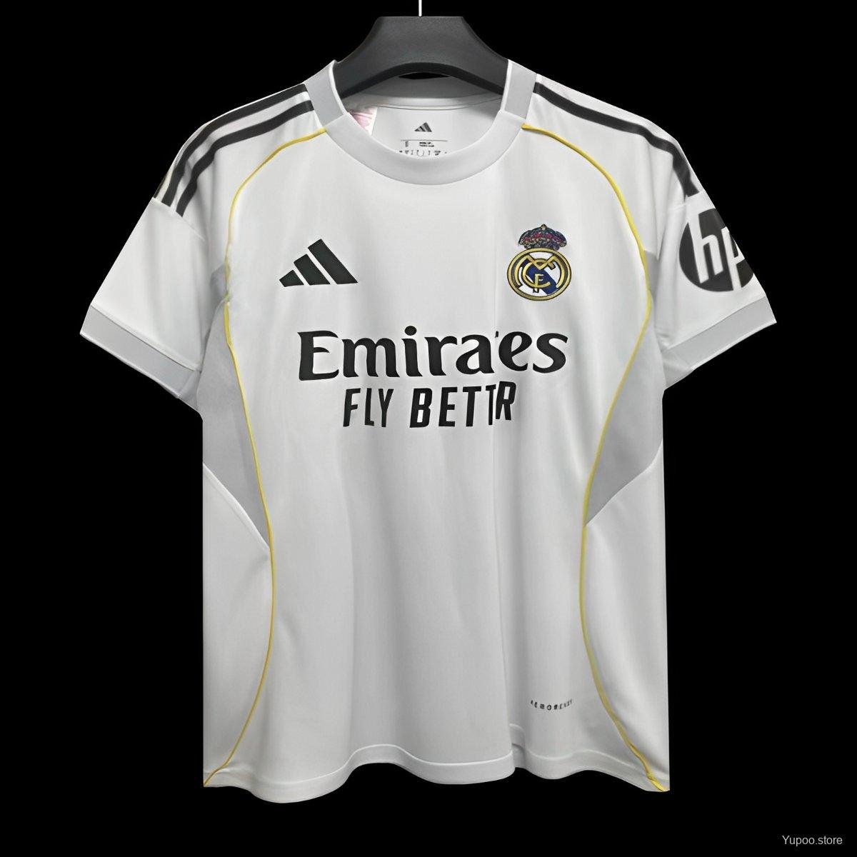 25/26 Real Madrid Home Jersey – Urban Kitss