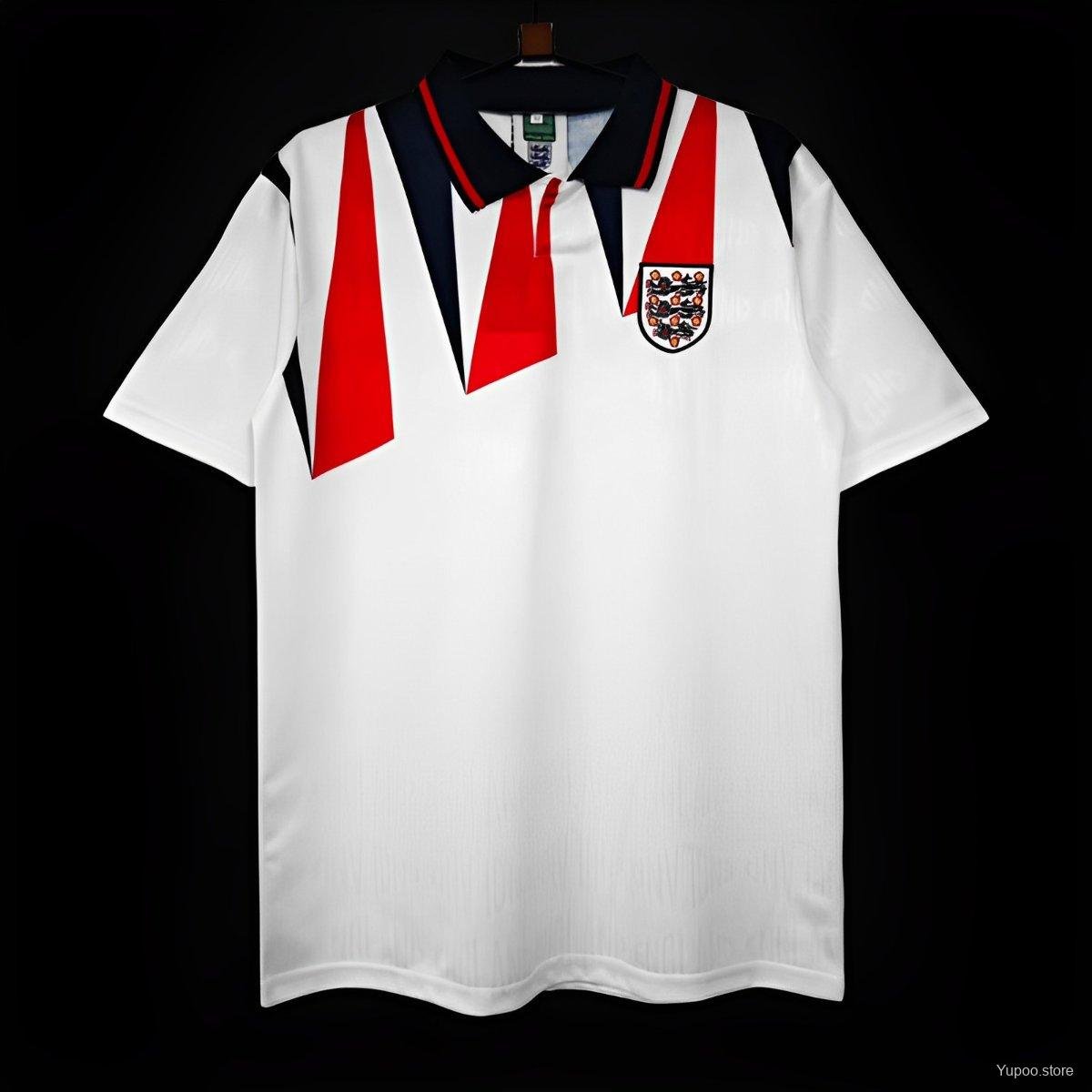 Retro 1992 England Home Jersey – Urban Kitss